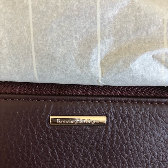 Ermenegildo Zegna | Bags | Ermenegildo Zegna Zip Wallet | Poshmark